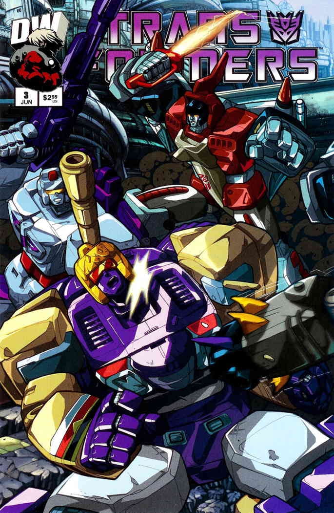 Transformers: Generation 1 (Vol. 2) #3A VF ; Dreamwave Comic Book ...