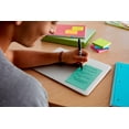 Post-it Super Sticky Lined Notes, Energy Boost Collection, 4 in. x 6 in ...