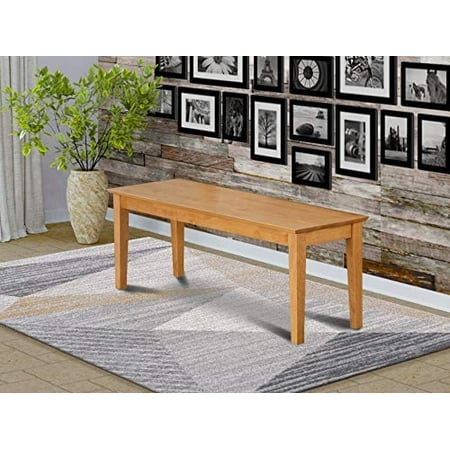 Click here for Unbranded Capri Bench With Wood Seat In Oak Finish prices