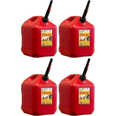 No-Spill, 5 gal Gas Emergency Fuel Container Red - Walmart.com