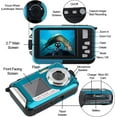 Acuvar 48MP Waterproof Dual Screen HD 1080P Digital Camera for ...