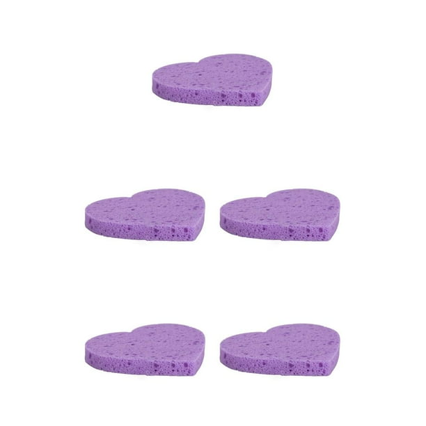 Decodeary Pack of 10 Skin Sponge Deep Clean Makeup Sponge Cellulose ...
