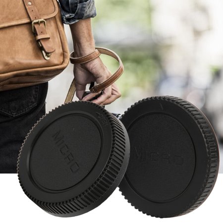 Filfeel Camera Body Front Cap + Camera Lens Cover Kit, 3 Pairs Of ...