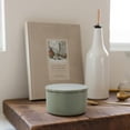 Atefa Beautiful Ceramic Salt Cellar with Lid - Spacious Container for ...