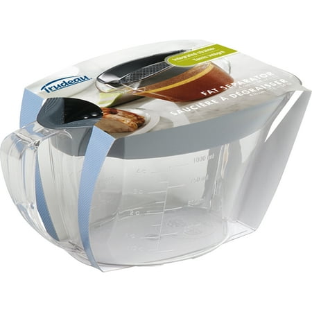 Fat Separator 4 Cup-Grey - Walmart.ca