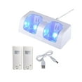 Wii Charging Dock Charger Station,2 Port Wii Remote Controller Charger ...