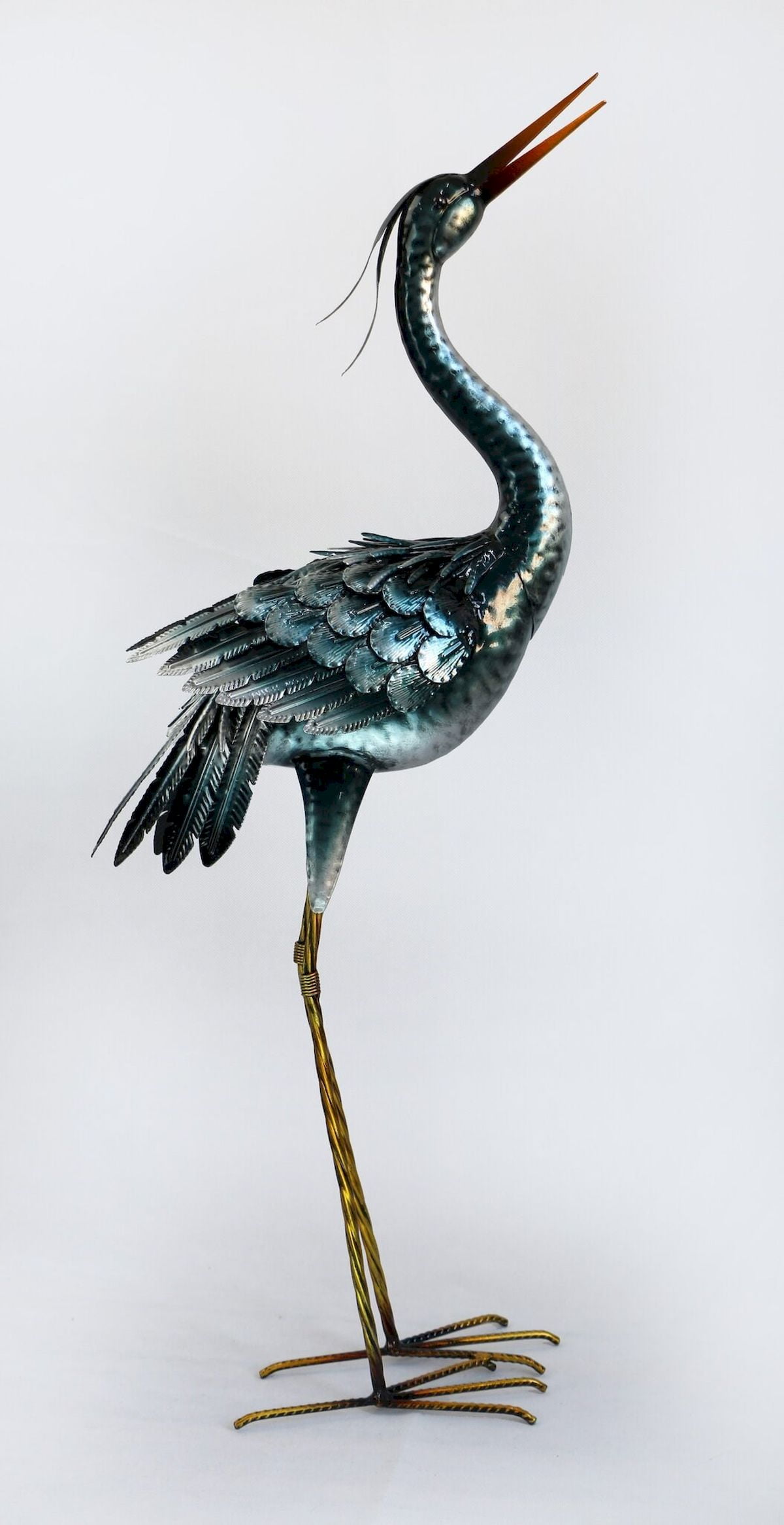 3 Metal Heron Garden Sculpture - Walmart.com