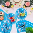40 Pcs Lilo Party Tableware Paper Plates and Napkins for Birthday Party ...