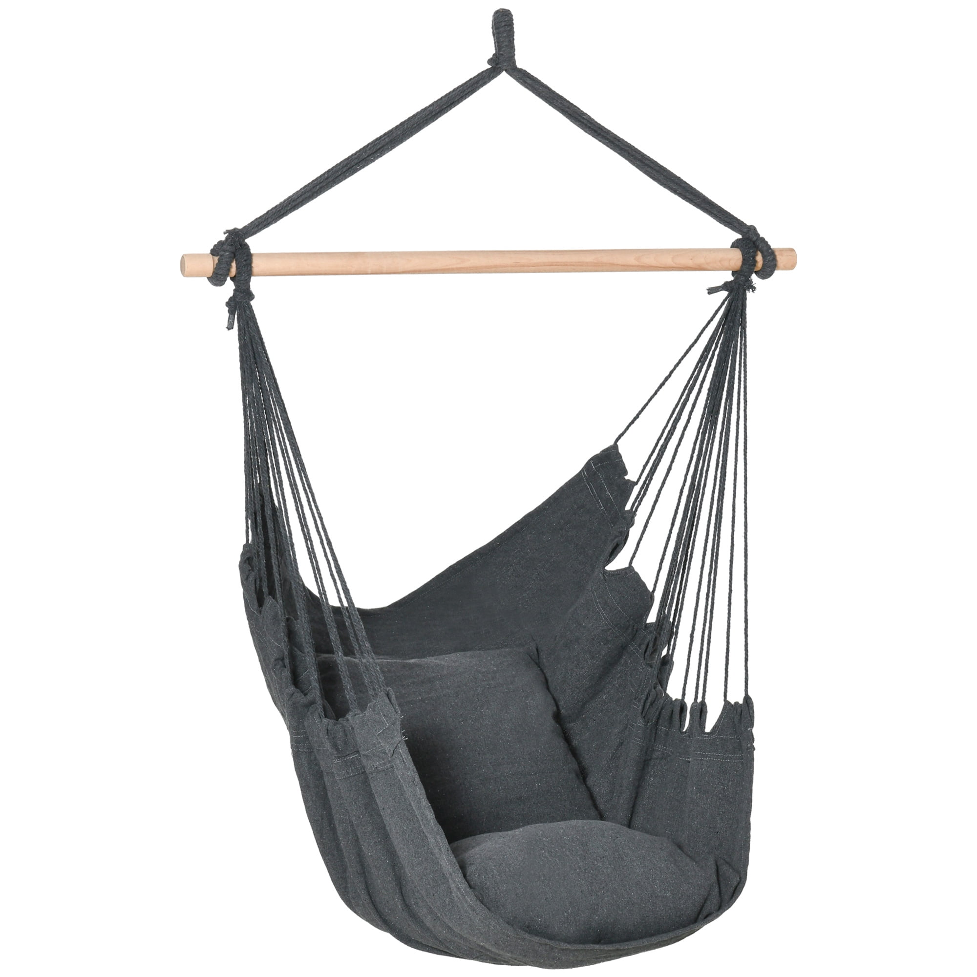 Click here for Outsunny Hammock Chair Swing Hanging Macrame Chair... prices