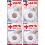 Band-Aid Brand First Aid Hurt-Free Medical Paper Tape, 1 in by 10 yd ...