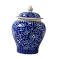 Ceramic Ginger Jar, Porcelain Jars Chinese Style Traditional Vase Asian ...