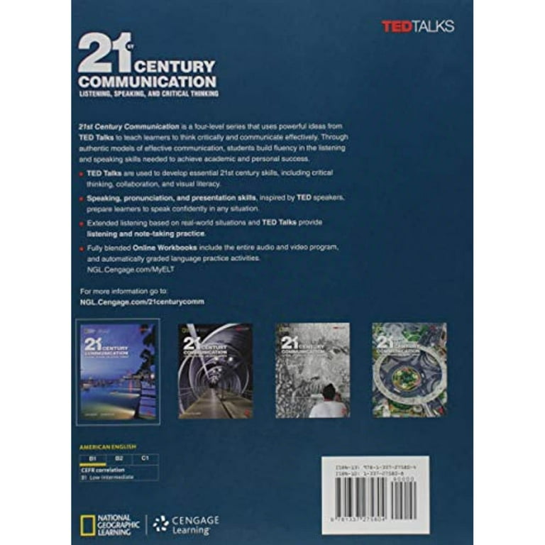 21st Century Communication Listening Speaking And Critical Thinking Level Shop Authentic | www ...