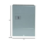Square D Generator Panel,120/240V AC,60 A,4Spaces QO48M60DSGP - Walmart.com