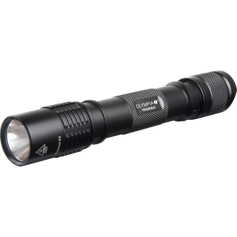 Olympia RG260 High-Performance Rugged Flashlight, Black - Walmart.com ...
