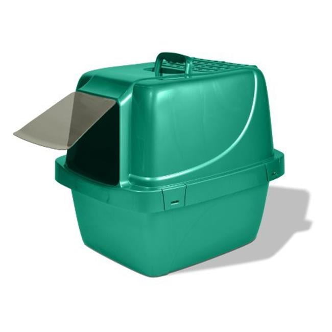 Van Ness Plastics Xgiant Sifting Enclosed Cat Pan - Gray - Extra Large ...