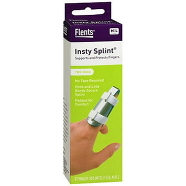 Flents Insty Splint M/L Combo Finger Splints, 2 count HSA/FSA Eligible ...