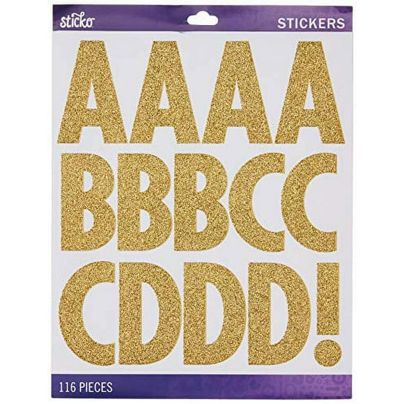 Extra Large Alphabet Stickers