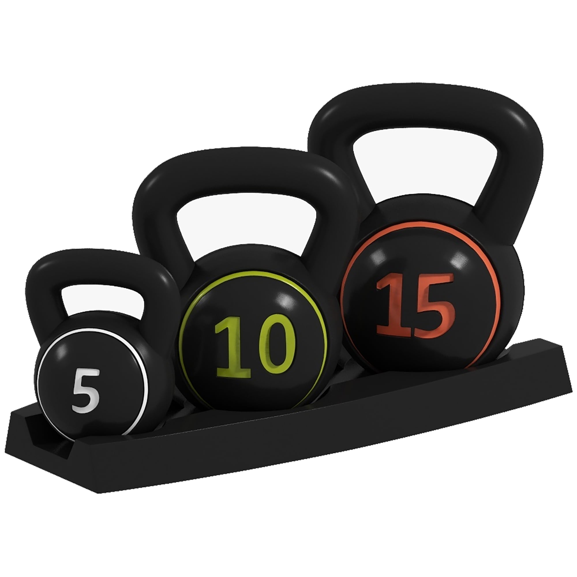 Click here for Soozier Kettlebell Set Of 3  5lbs  10lbs  15lbs Wi... prices