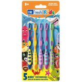 Dr. Fresh Children's Multi-Brush Small Toothbrushes, Extra Soft Bristle ...