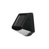 Mainstays 2-Count Solar Powered Black Wall Mountable LED Step Light, 3 ...