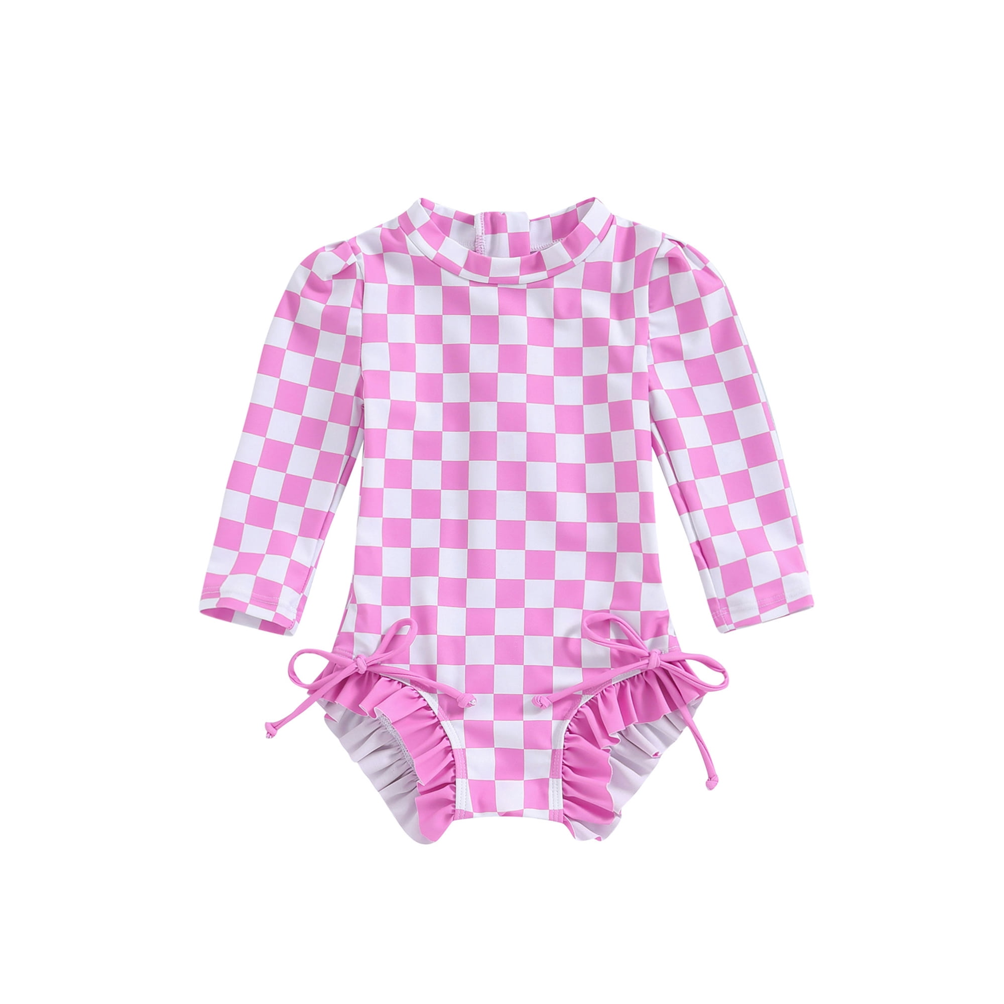 Click here for Gupgi Toddler Girls Swimwear 6m-4y Long Sleeve Che... prices