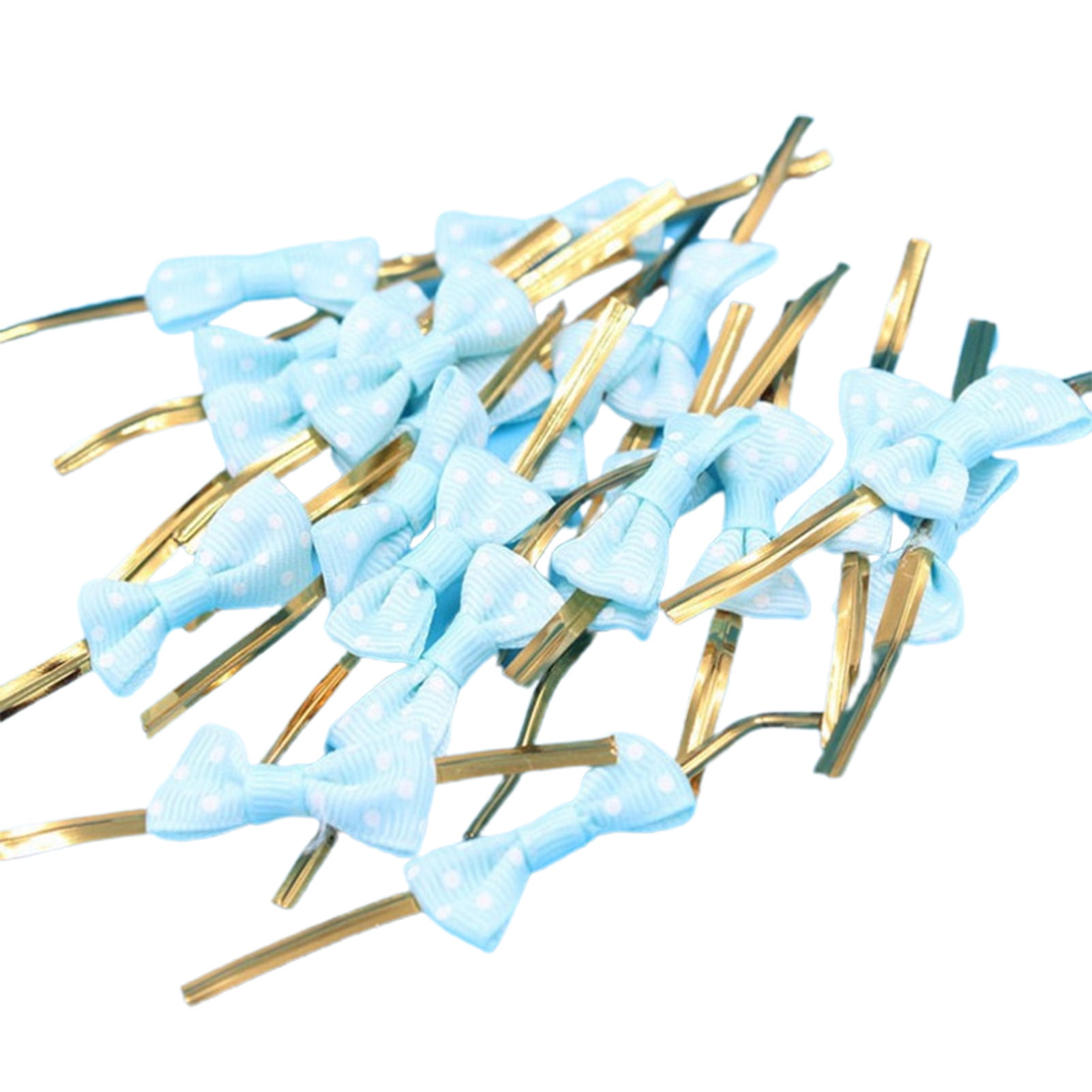 Trayknick 100Pcs/Set Packing Wire Flexible Bendable Gift Wrapping Bow ...