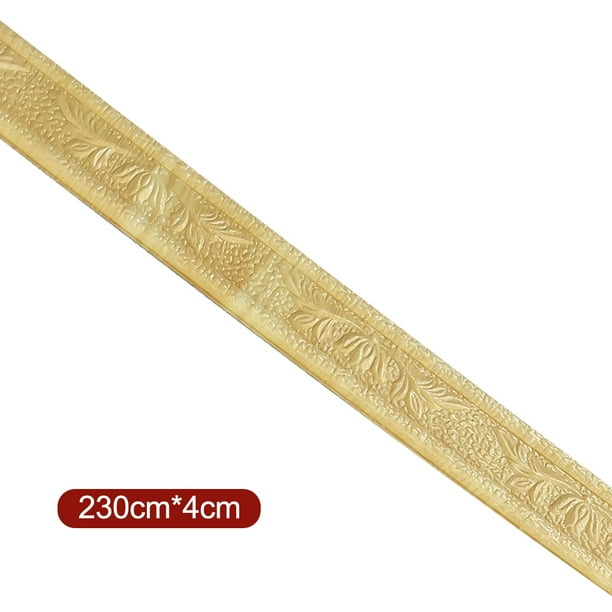 Self-adhesive 3D Wall Edging Strip Border Waterproof Foam Modelling ...