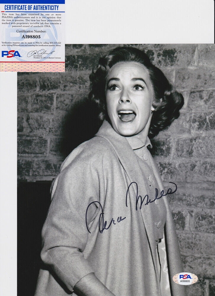 Vera Miles Actress Signed Autograph 8x10 Photo PSA/DNA COA D - Walmart.com