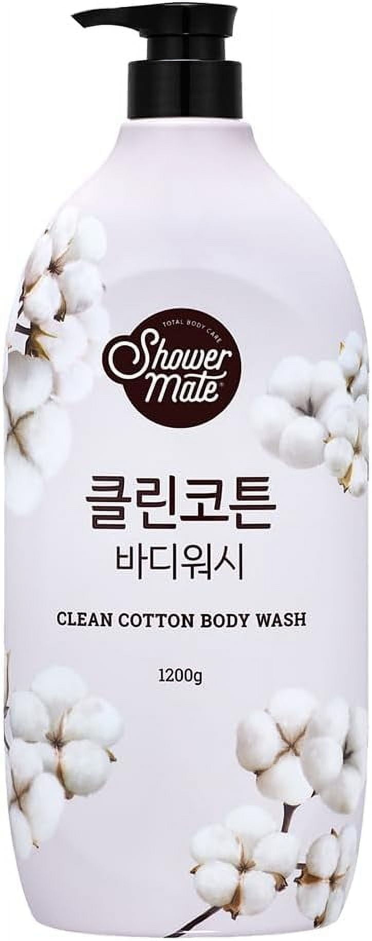 AIR-SHOWERMATE Natural Body Wash 42.3 fl oz, 1.2 kg (Clean Cotton ...