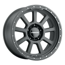 18x9 Vision 412 Rocker Gloss Black Wheel 5x5 (-12mm) - Walmart.com