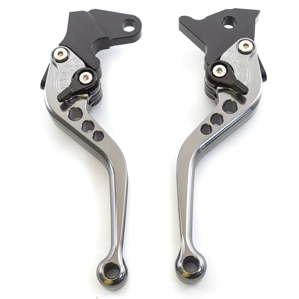 FXCNC CNC Aluminum Short Adjustable Brake Clutch Levers Compatible with ...