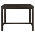 Rectangular Counter Height Dining Table, Rustic Wooden Dining Table for ...