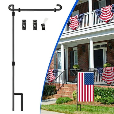 Dvumao Home Decor, Upgraded Version Garden Flag Stand No Need Stopper ...