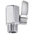 Shower Shut Valve, 304 Stainless Steel Mini Ball Valve NPT Thread(1 ...