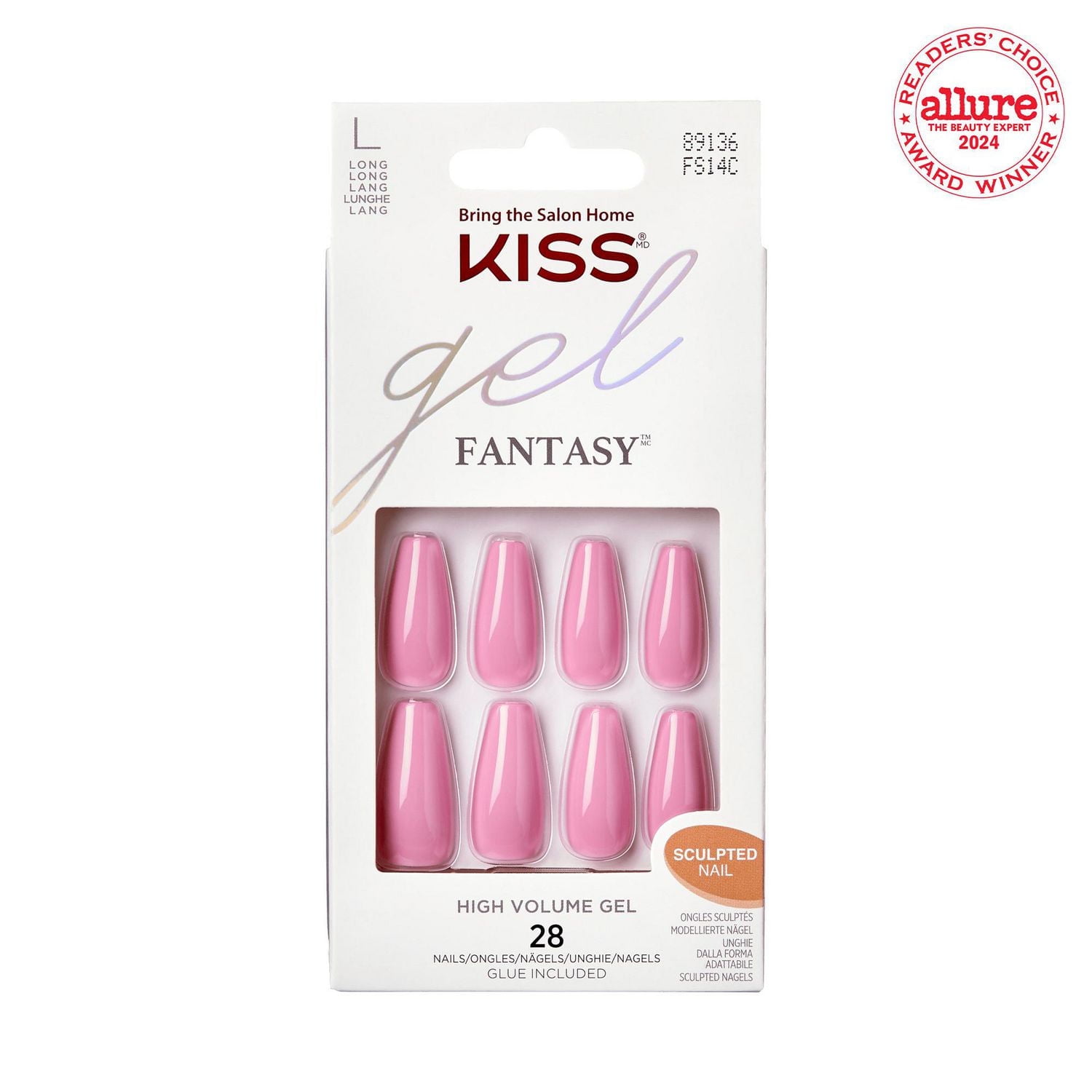 Click here for Kiss Gel Fantasy - Fake Nails  Long Long prices