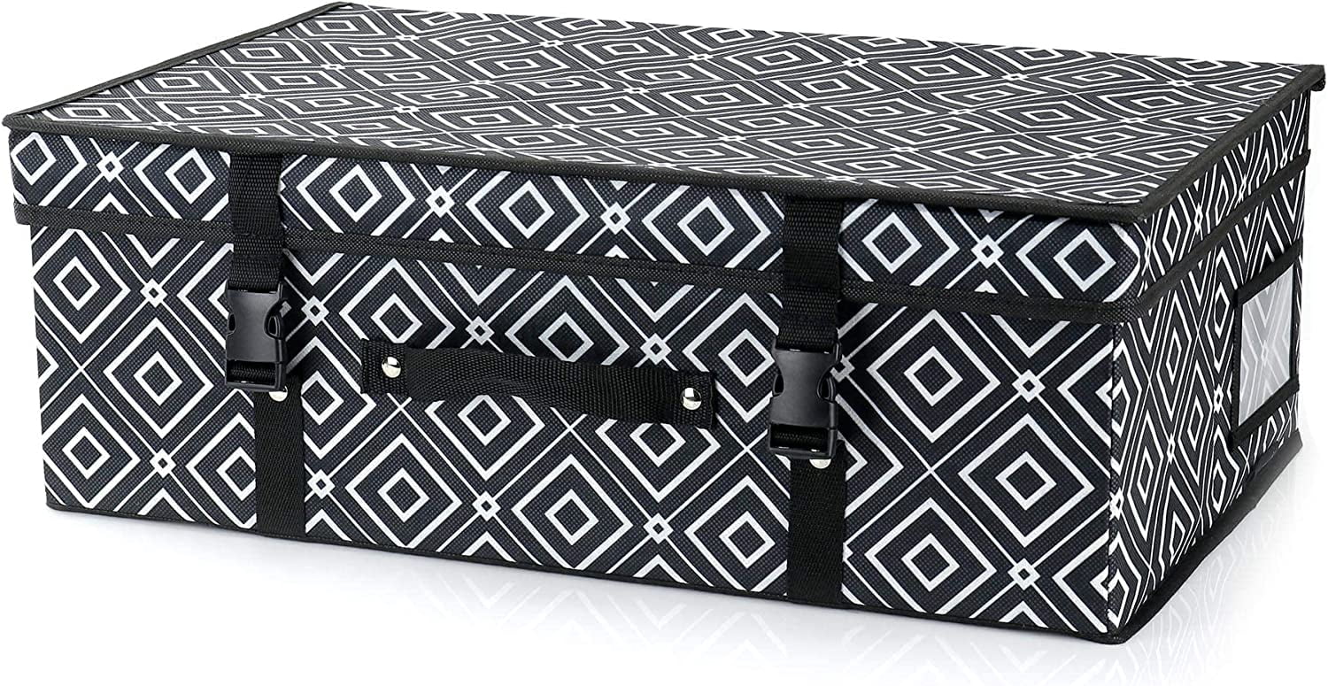 Black Wedding Dress Storage Box for Bridal Gown Preservation, Size ...