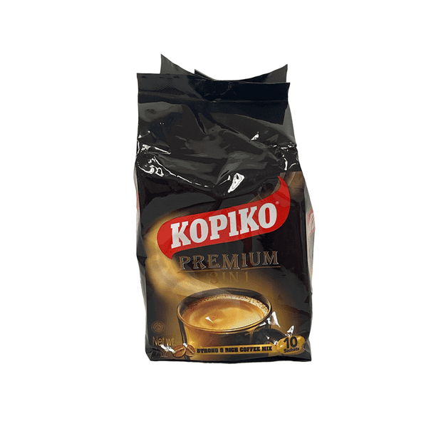 Kopiko Premium 3 in One Strong & Rich Coffee; 10 Sachet x 20g - Walmart.com