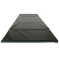 Greatmats Gymnastics Folding Tumbling Exercise Mat Black 4x10 Ft x 2 ...