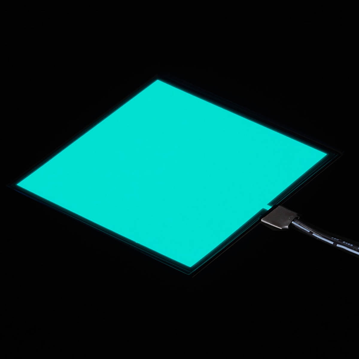 Adafruit Electroluminescent (EL) Panel - 10cm x 10cm - Aqua - Walmart.com
