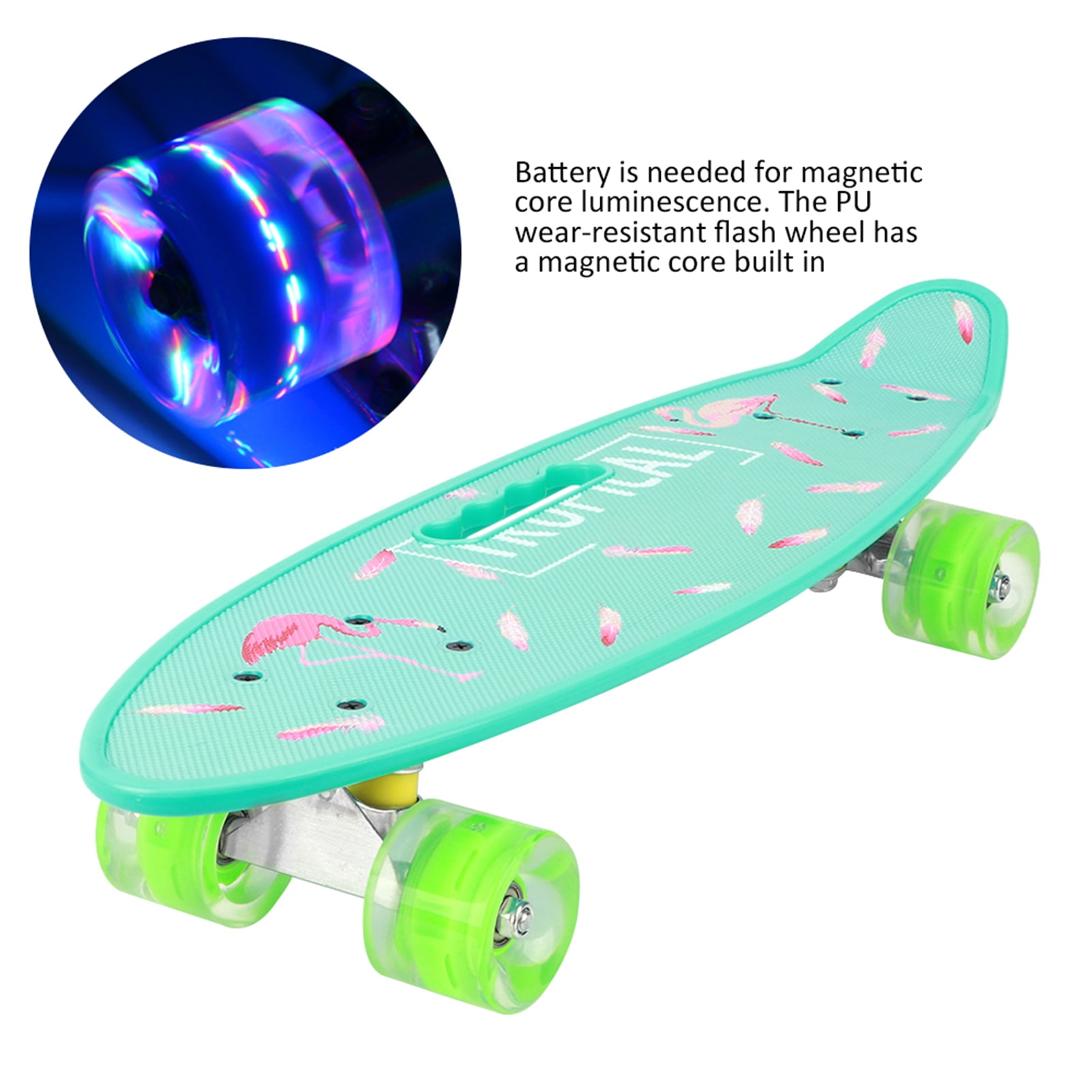 Click here for Zaqw Longboard Small Fish Skateboard Handheld Boar... prices