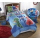 PJ Masks Kids Twin Bed in a Bag, Comforter and Sheets, Blue, Hasbro ...