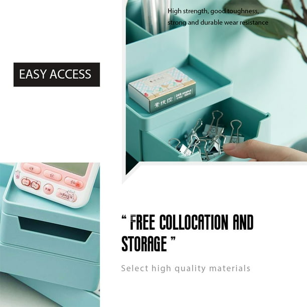 Office Desktop Organizer A4 Paper Drawer Storage Box Multi-functional ...