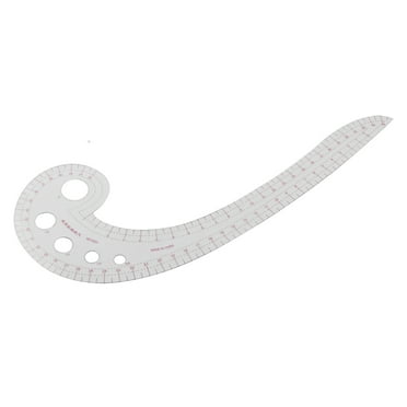 Metric Rulers Set Sew French Curve Ruler Set DIY Clothing Bendable ...
