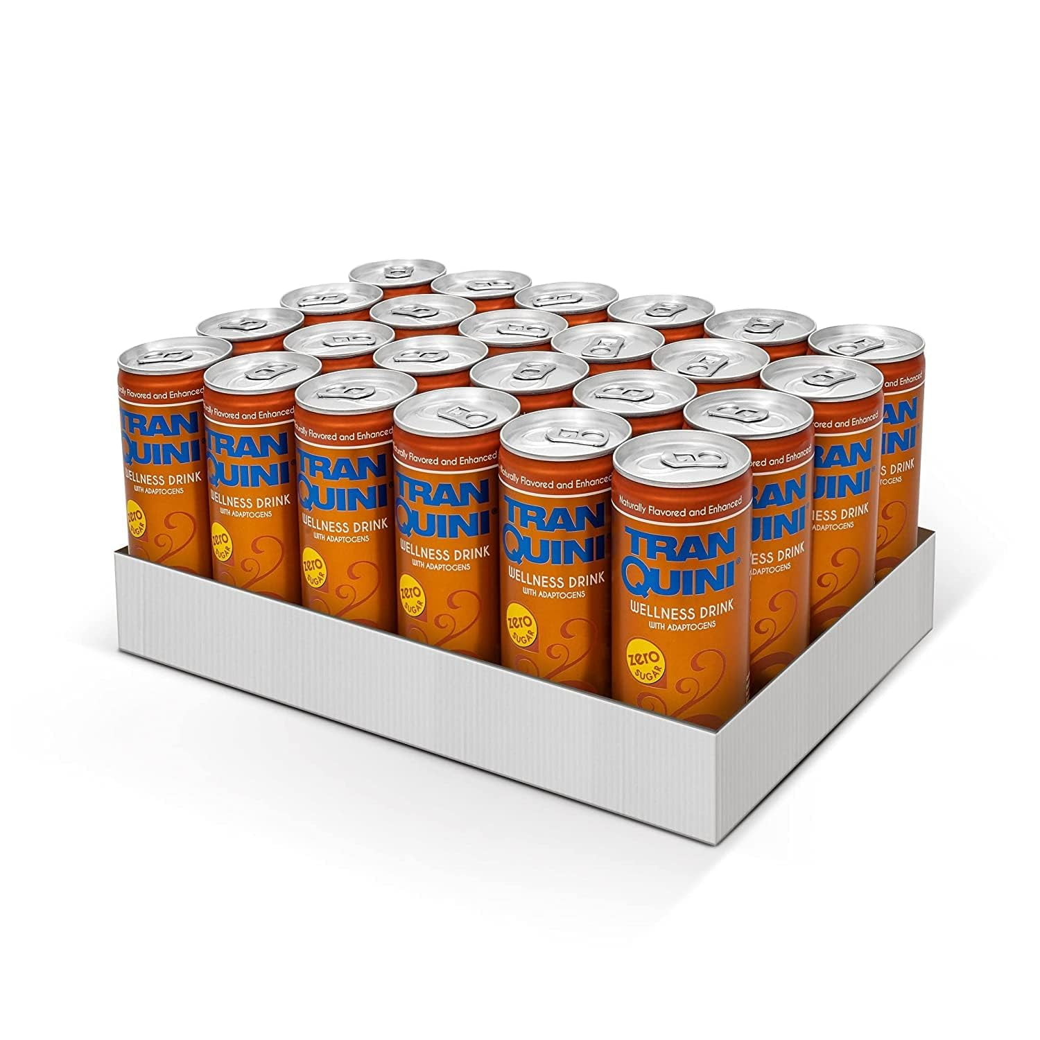 Tranquini Calming Drink With Herbal Adaptogens + L-Theanine | Sparkling ...