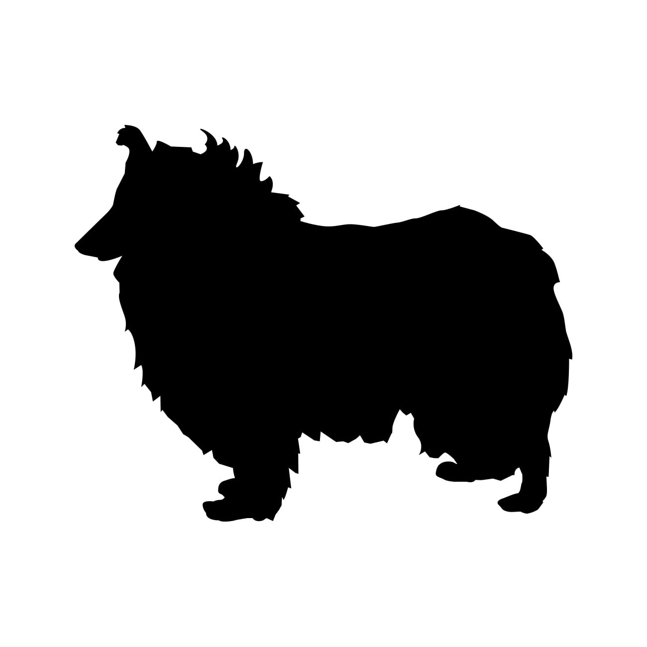 Collie Sticker Decal Die Cut - Self Adhesive Vinyl - Weatherproof ...