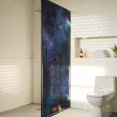 Abstract Starry Sky Star Window Privacy Film, Rainbow Film Decorative ...