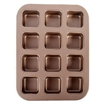 CHEFMADE 6-Cavity Canele Mold Cake Pan, Non-Stick Canele Muffin ...