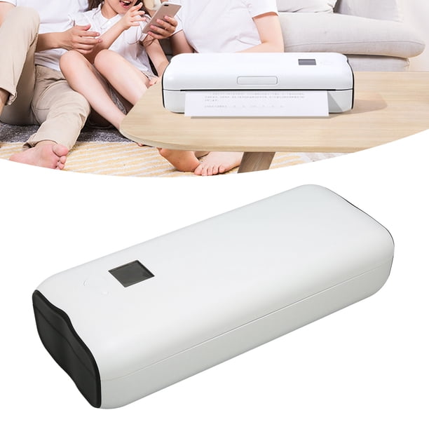 Mini Printer, Built In Paper Bin Compact Portable Thermal Printer ...