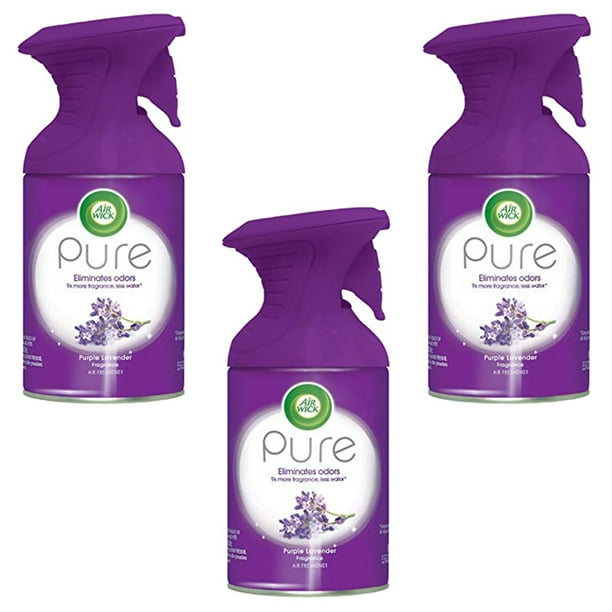 Pure Air Freshener, Purple Lavender 5.50 oz(Pack of 3) by Air Wick ...