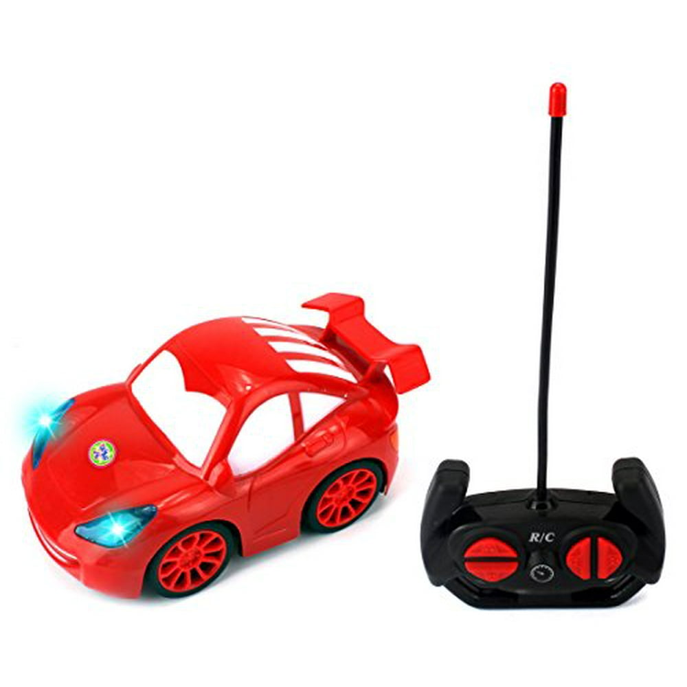 Smiling Race Coupe Remote Control RC Sports Car Ready To Run w/ LED ...
